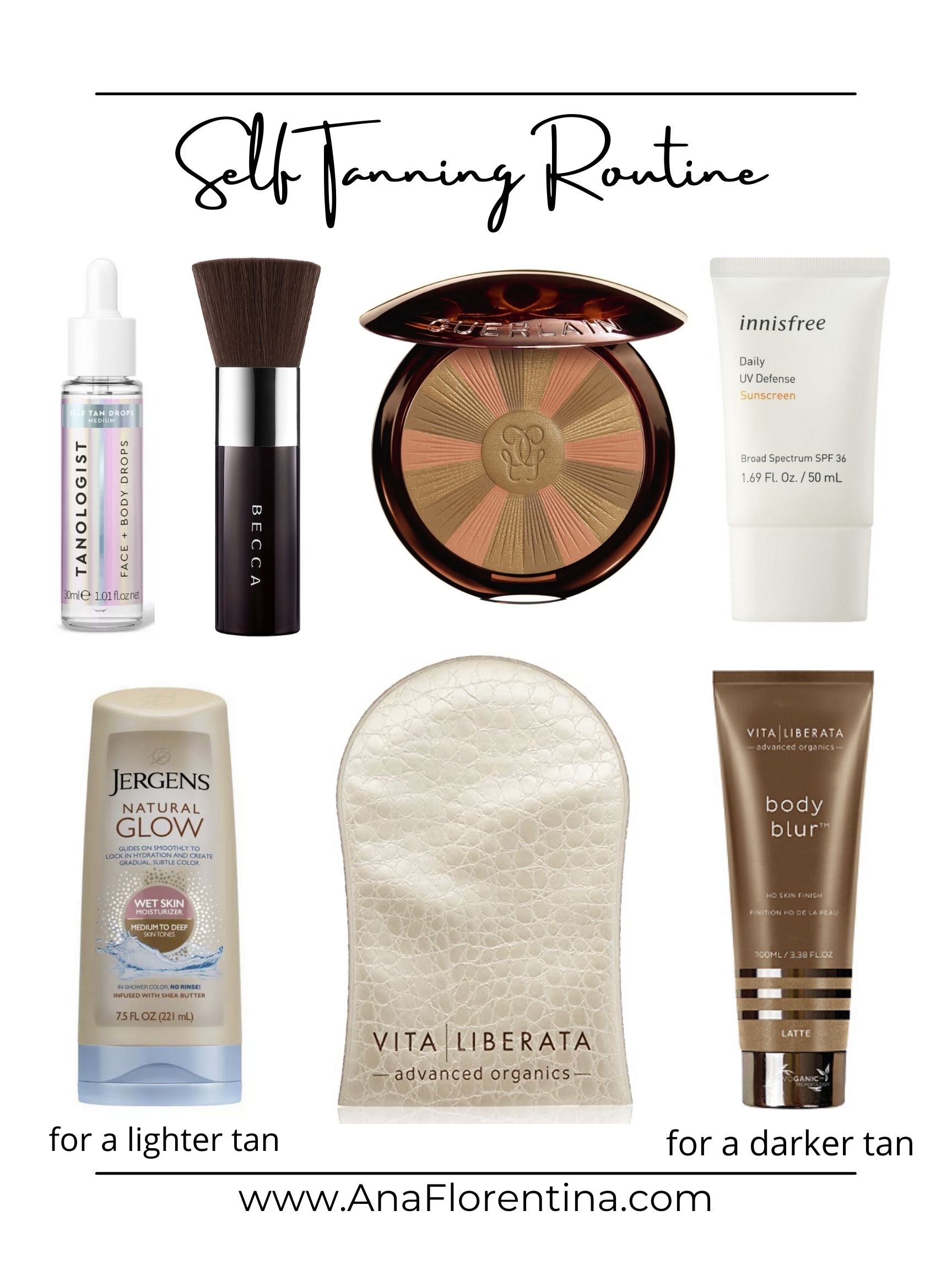 My Self-Tanning Routine | How I Apply it - Ana Florentina