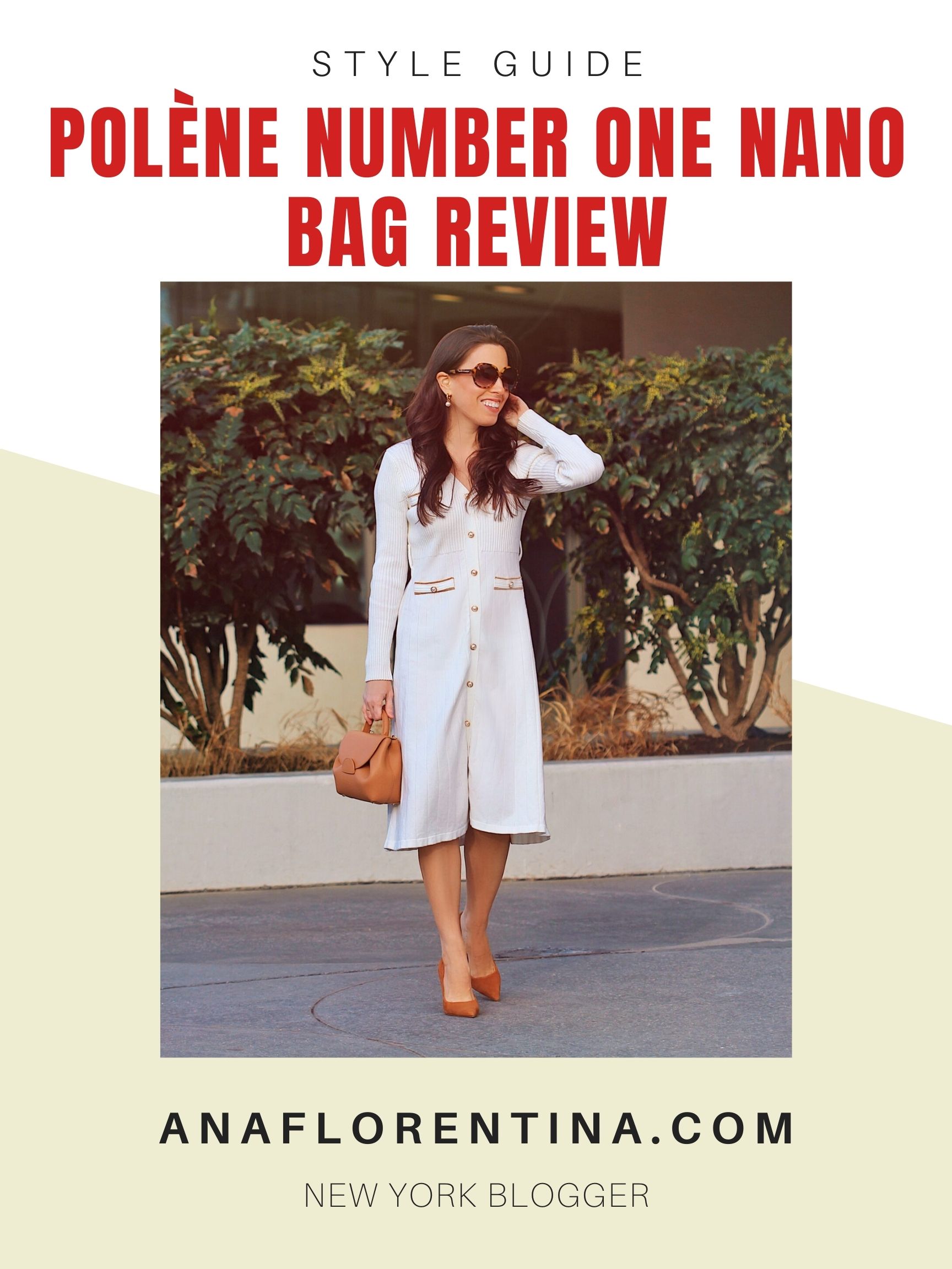 Polene Number One Nano Bag Review & 5 Ways I Love to Style It - Ana ...