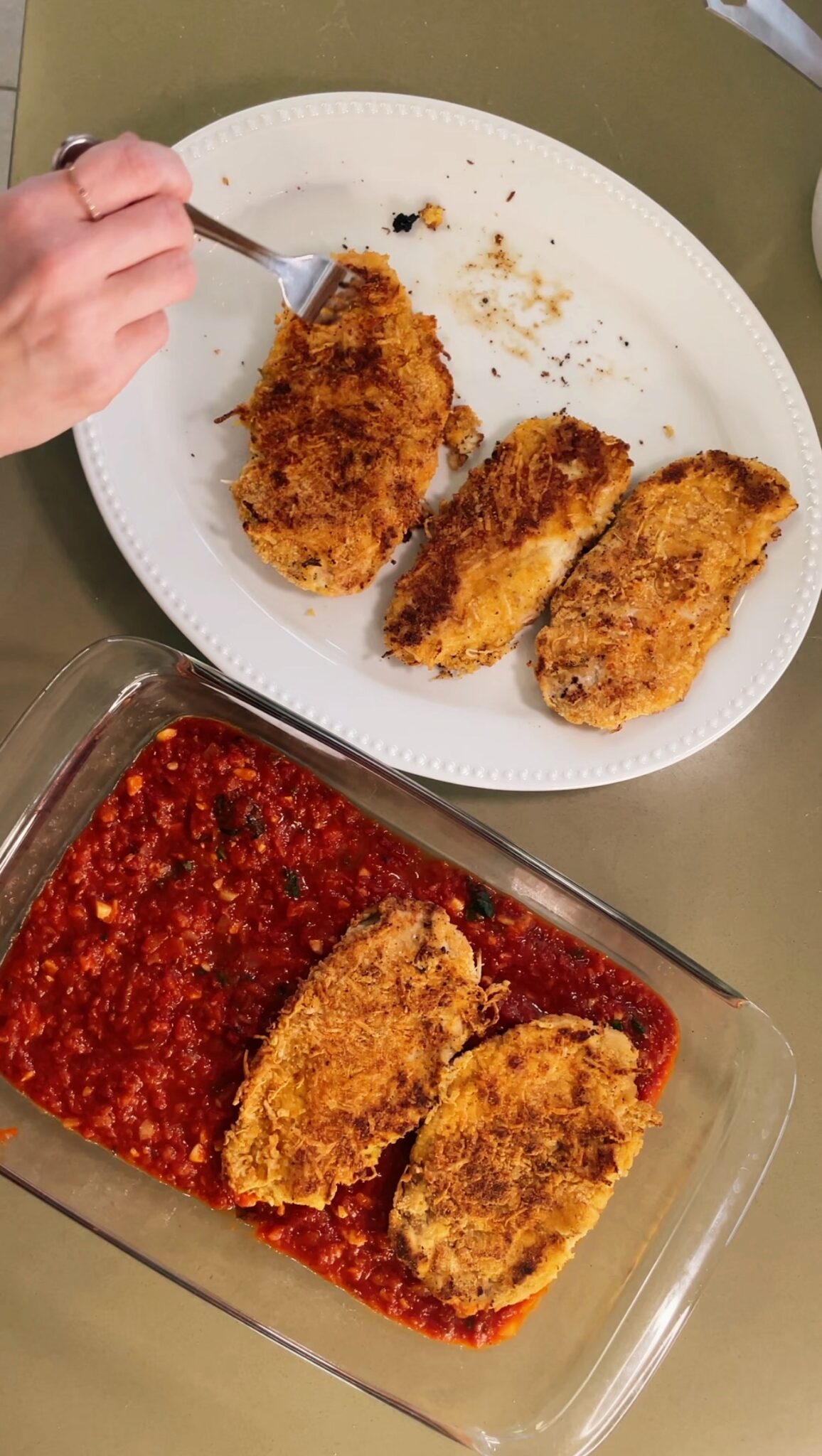 The Most Amazing Chicken Parmesan: Step-by-Step - Ana Florentina