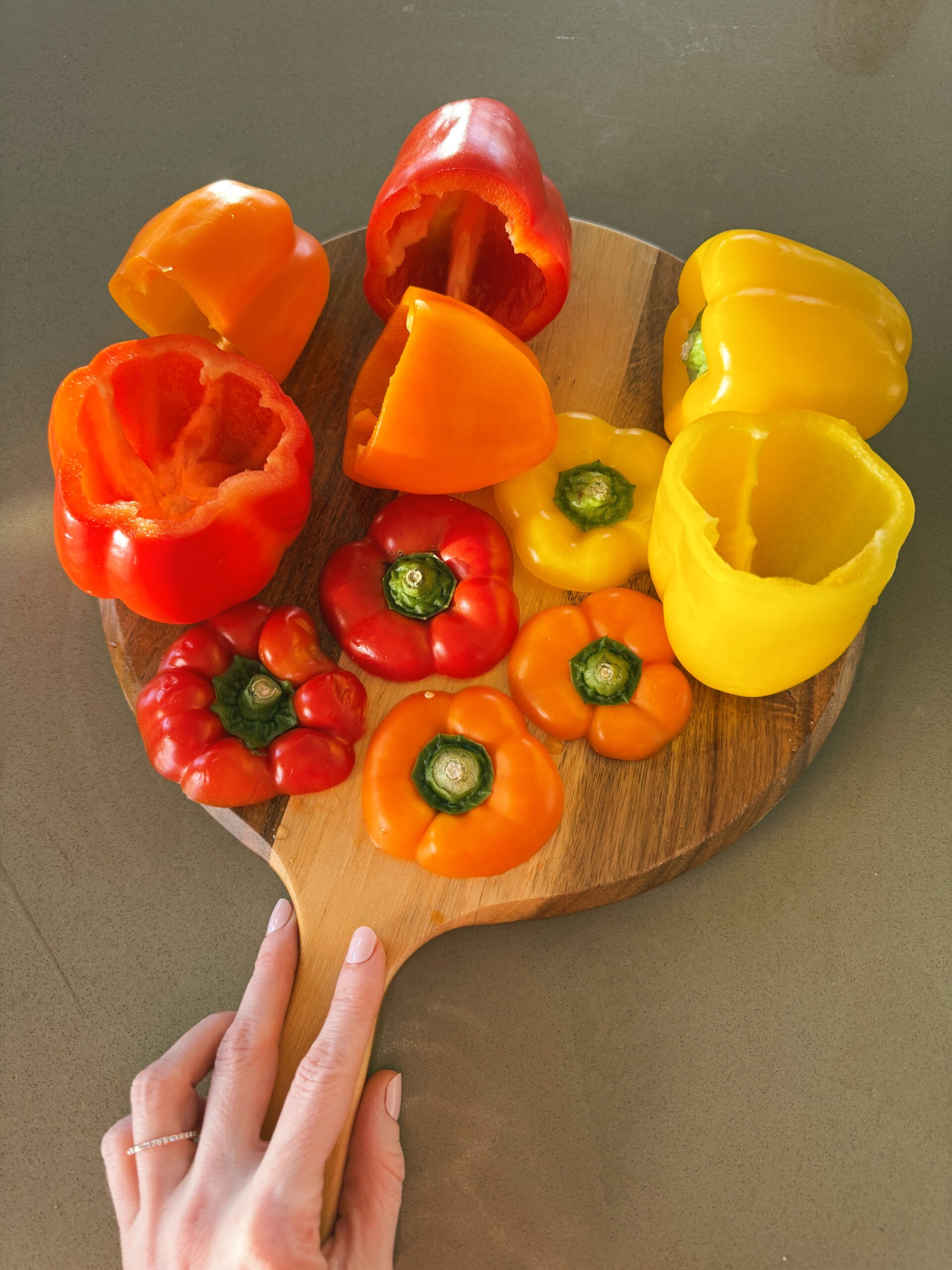 My Favorite Stuffed Peppers, in 30 minutes! - Ana Florentina