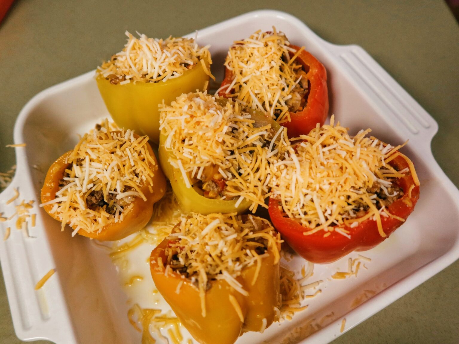 My Favorite Stuffed Peppers, in 30 minutes! - Ana Florentina